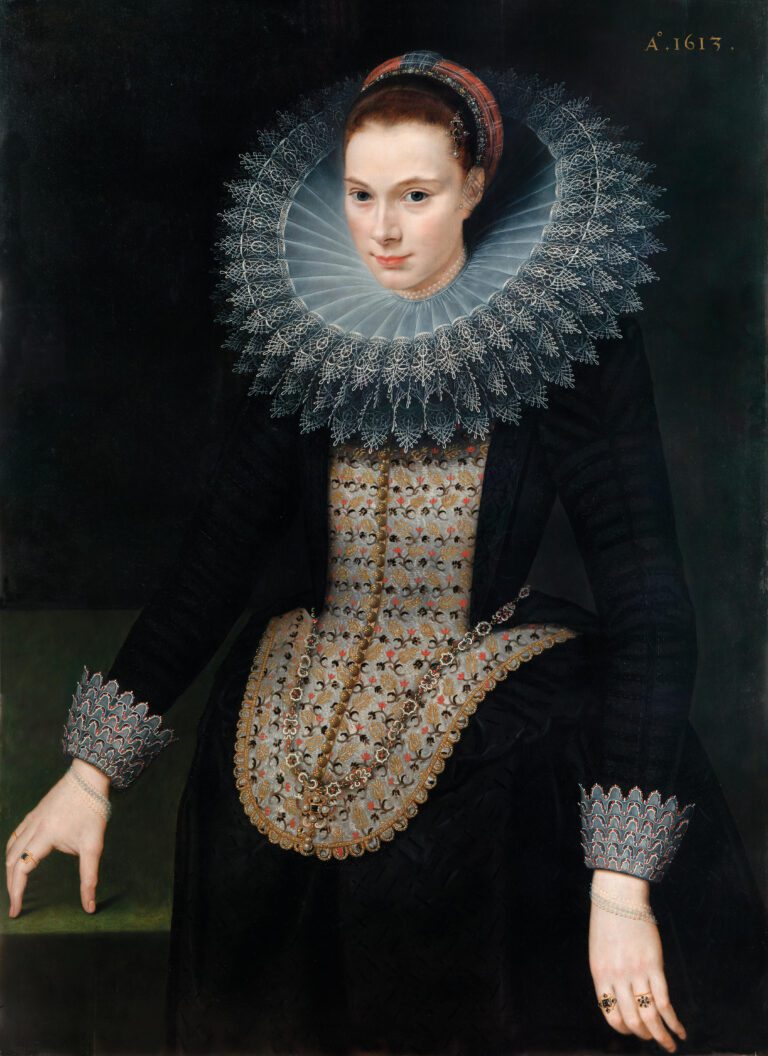 Anonieme Antwerpse meester - Portret van een jonge vrouw - The Phoebus ...